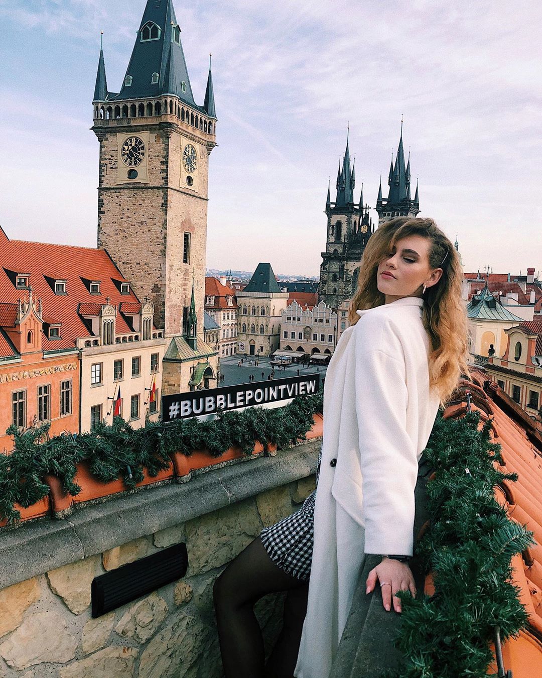 View of Old Prague and Insta fotospot, Old Town Square, Prague | Terasa ...